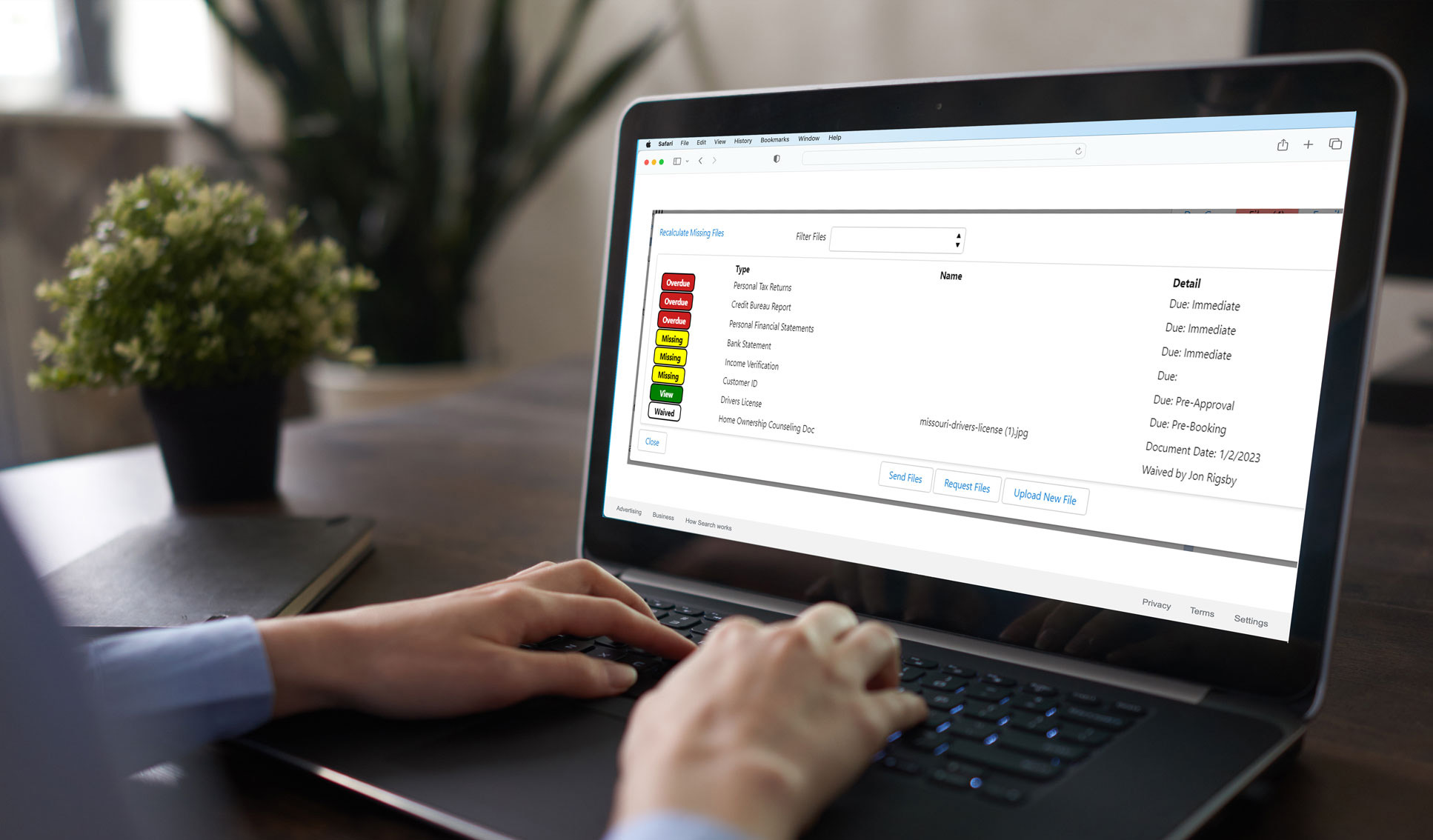 Hawthorn River Exception Tracking | CSI