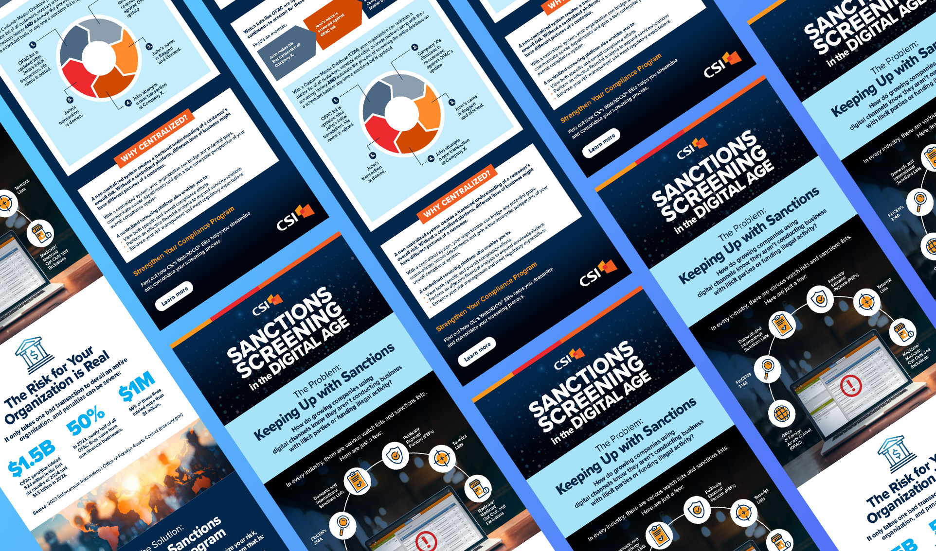 Infographic: Sanctions Screening in the Digital Age | CSI